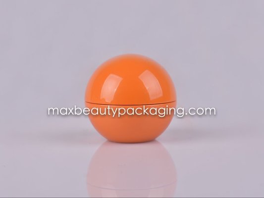 China ball shape pp cream jar 80g different size available plastic cosmetic packaging cream jar plastic bottle supplier
