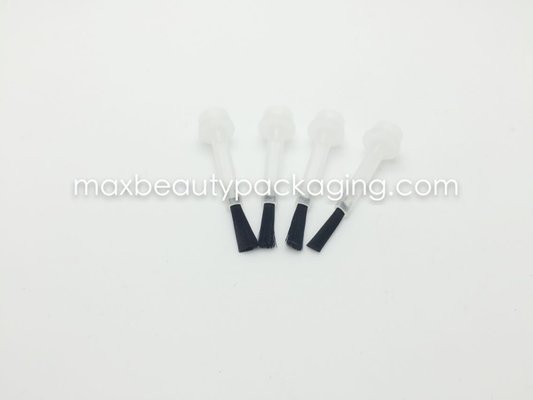 China nail gel polish brush flat brush with 600 original dupont filaments different stem and hair size nail polish packaging supplier