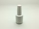 white powder coating gel polish bottle thick tough coating 15ml round gel polish bottle nail polish packaging LESS MOQ supplier